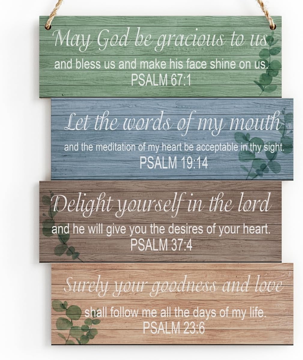 Christian Wall Decor Wall Hanging Decor for Home Office Bedroom ...