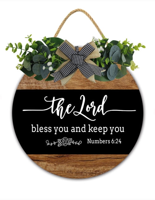 Christian Wall Signs The Lord Bless You And Keep You God Quotes Wall ...