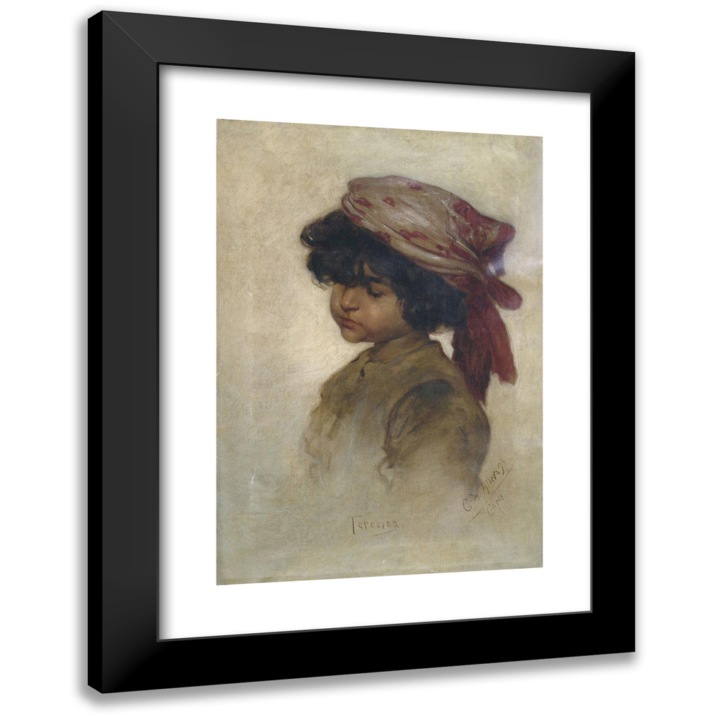 Christian Wilhelm Allers 14x18 Black Modern Framed Museum Art Print ...
