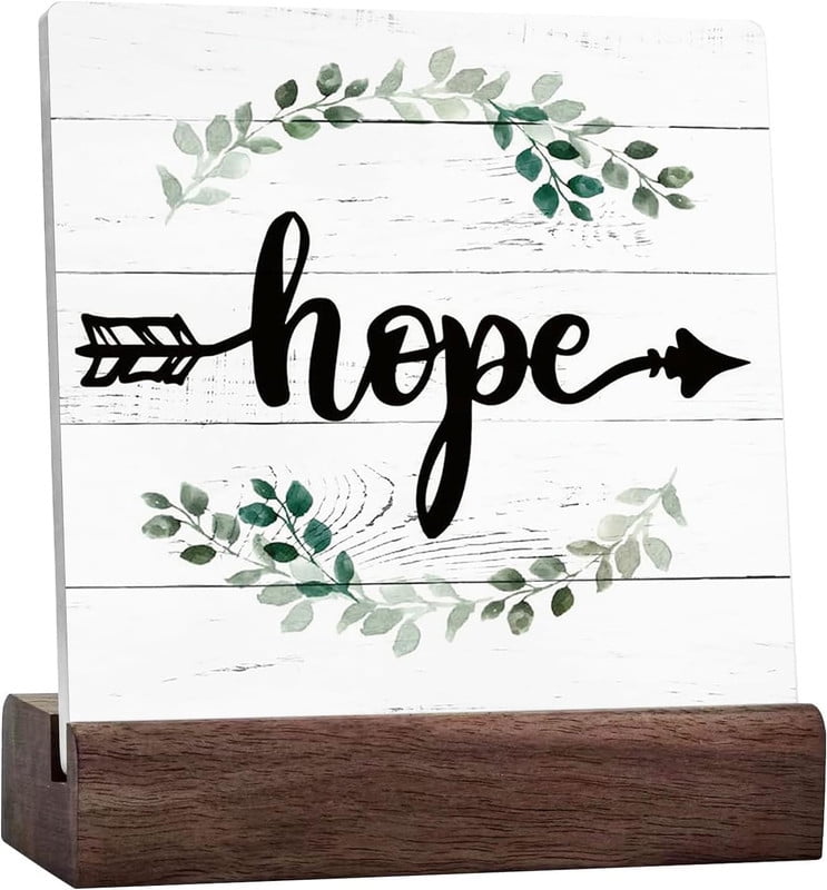 Christian Wooden Signs,Christian Decor,Christian Desk Decor,Bible Verse ...