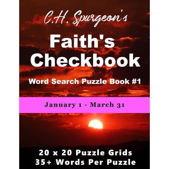 Christian Word Search: C. H. Spurgeon's Faith Checkbook Word Search ...