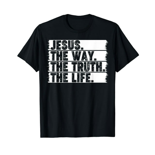 Christian Worship Jesus The Way Truth Life Bible Verse Faith Vintage ...