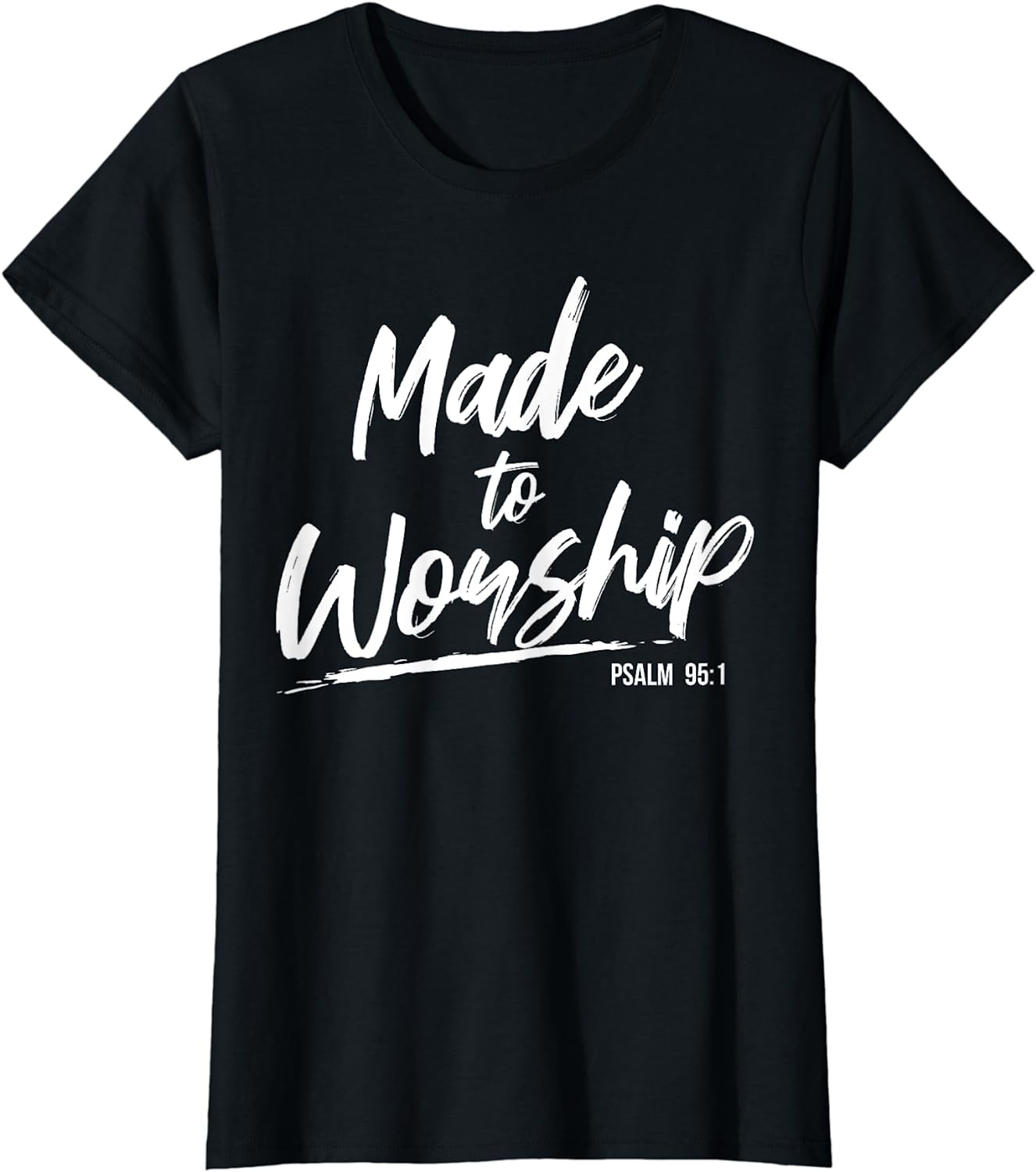 Christian Worship Leader Faith & Praise Psalm Verse Gift T-Shirt ...