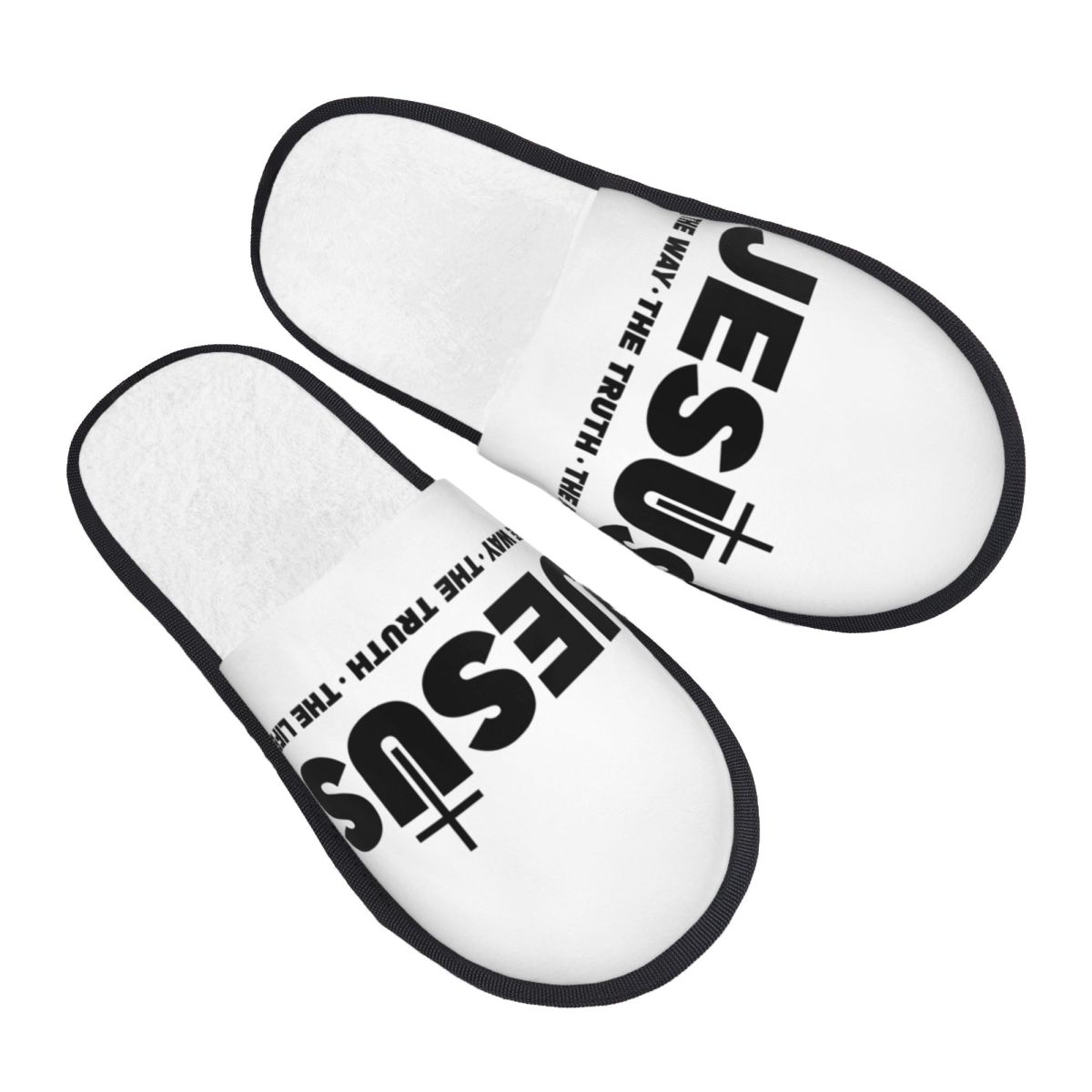 Christian Yeshua Jesus Guest Slippers for Bathroom Women Christian ...