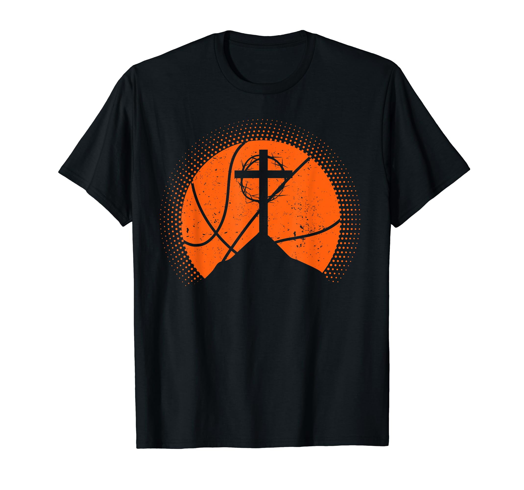 Christian basketball jesus christ basketball religious funny T-Shirt ...