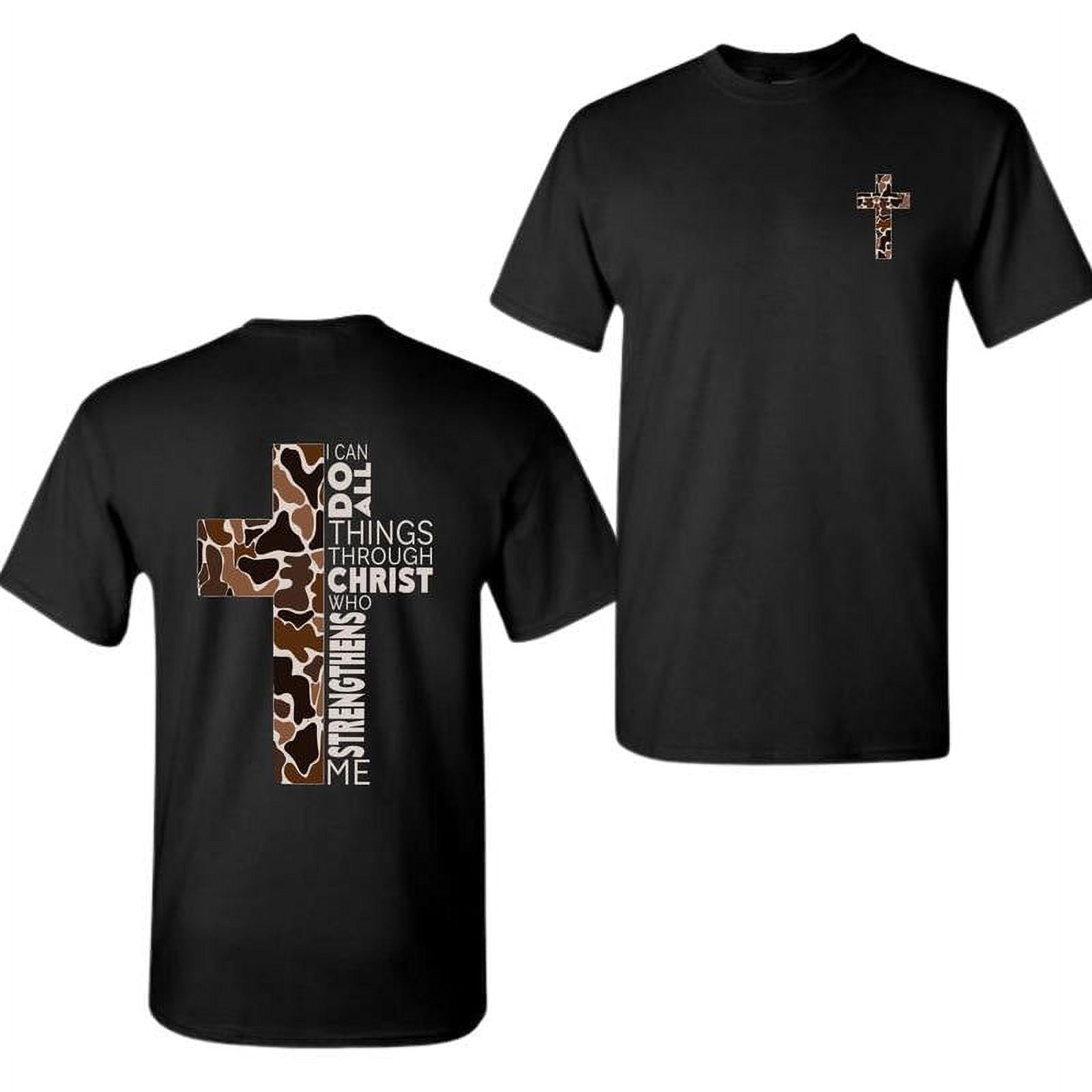 Christianartworkshop Camo Cross Design With Philippians 413 Verse Chr ...