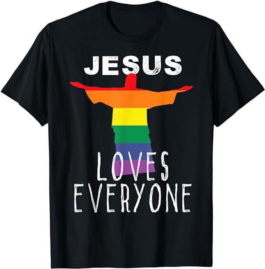 Christians Supporting LGBT Gay Rights Jesus Loves Everyone - Walmart.com