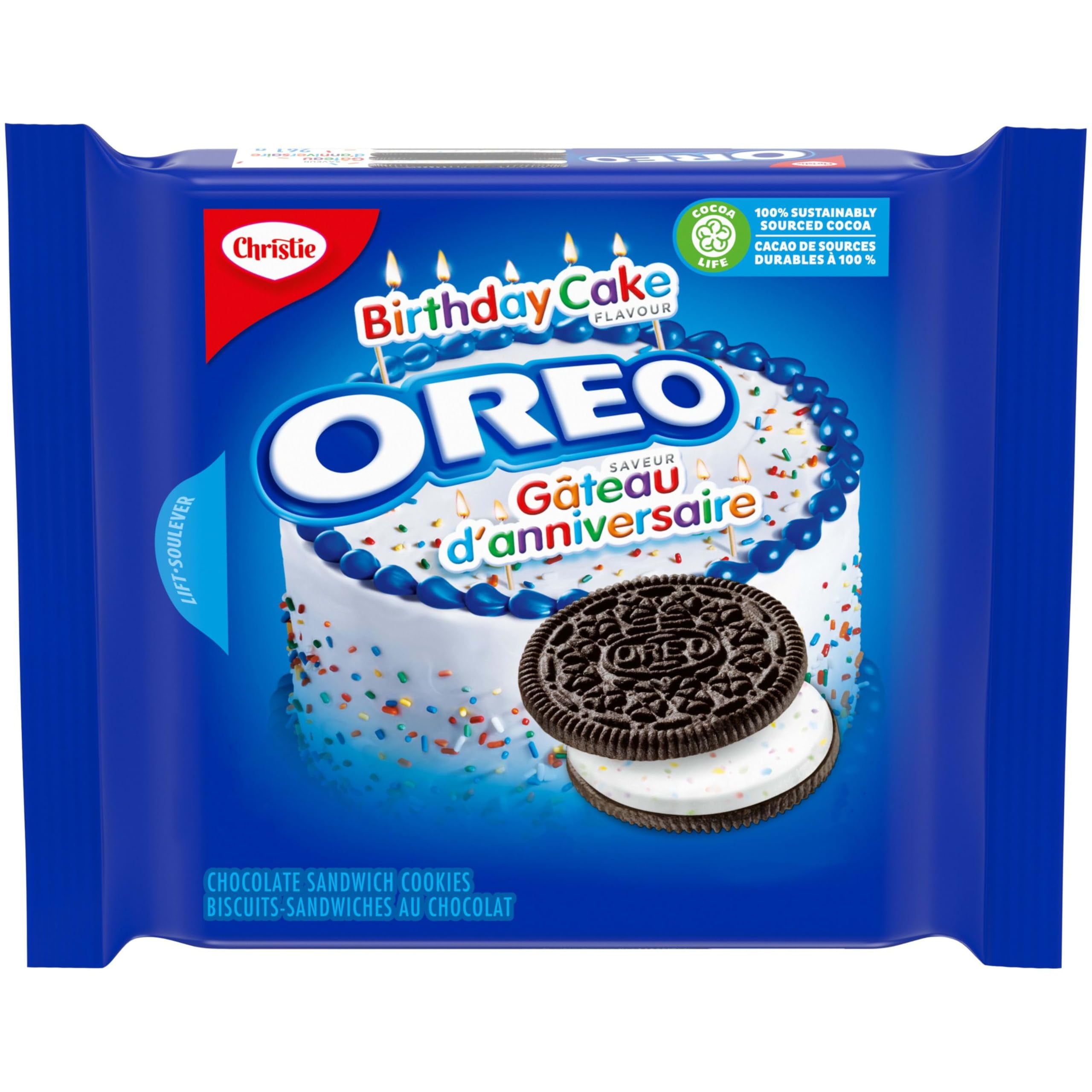 Christie, Birthday Cake Flavour MMF7 Cookies, 261g/9.2 oz, Bag ...