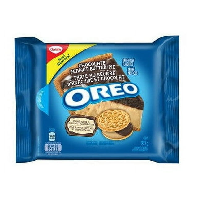 Christie Oreo Cookies Chocolate Peanut Butter Pie, 303g/10.7oz ...