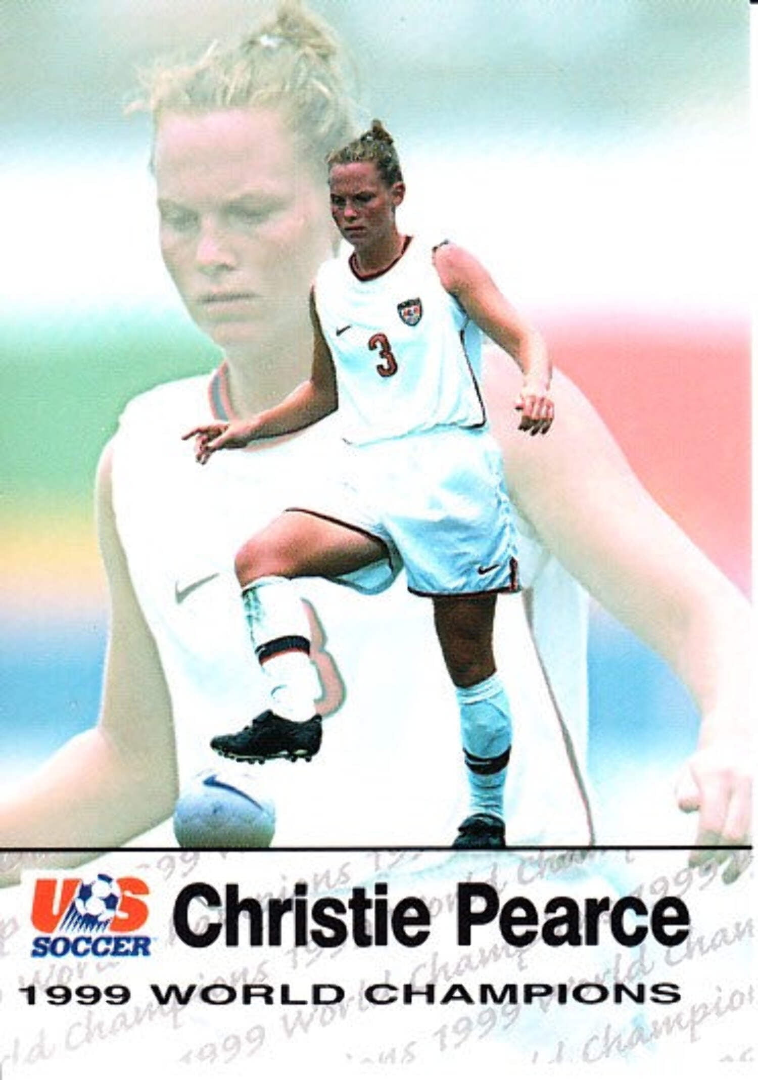 Christie (Pearce) Rampone 1999 US Women's World Cup Champions Team Roox ...