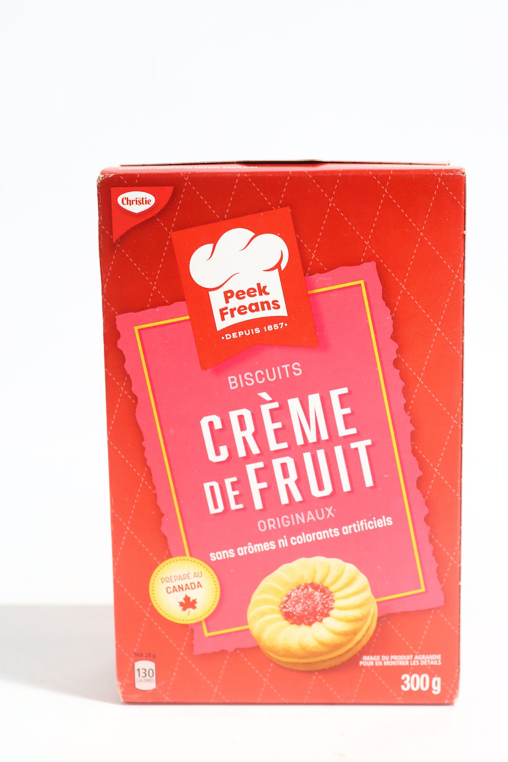 Christie Peek Freans, Fruit Creme Biscuits, 300g/10.6 oz - Walmart.com