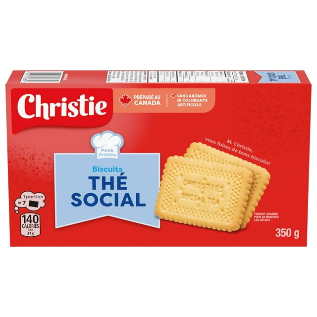 Christie Peek Freans Social Tea HYZ01 Cookies, 350g/12.3 oz {Imported ...