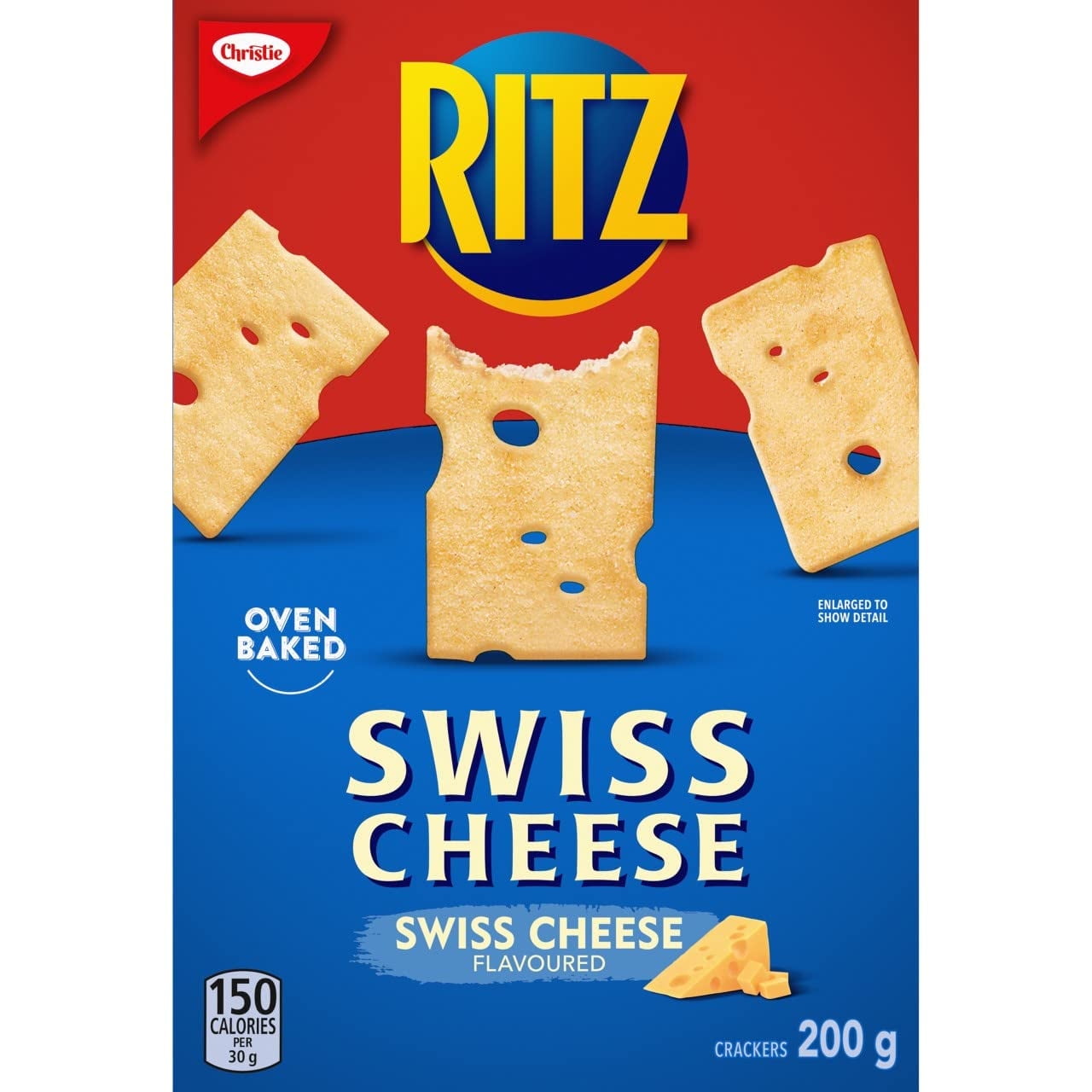 Christie RITZ SWISS CHEESE MMF7 Flavoured Crackers, 200g/7.1oz ...