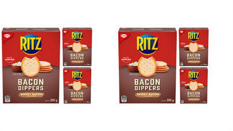Christie Ritz Bacon Dippers Crackers, 200g/7.1 oz., (6 pack) {Imported ...
