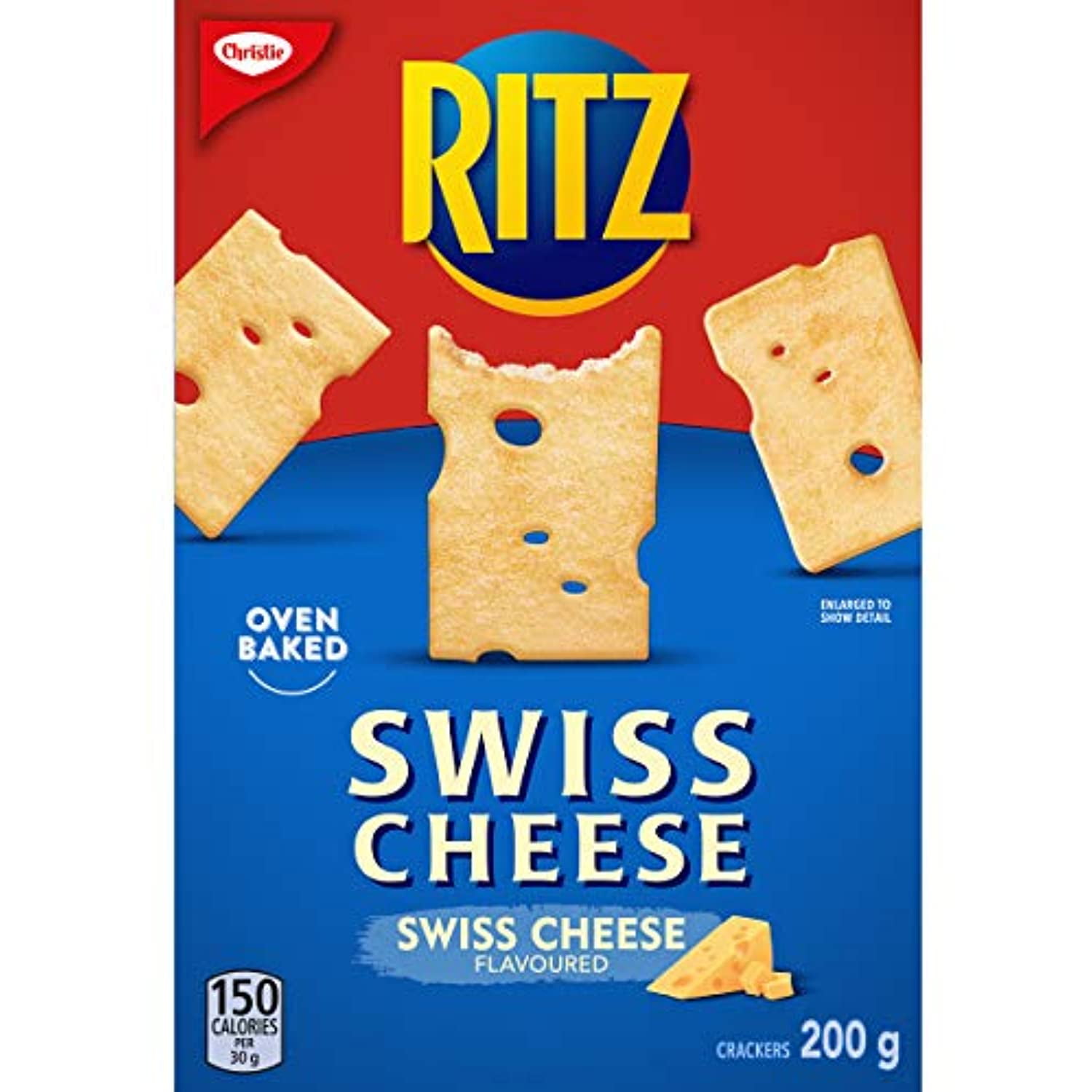 Ritz Authentic Swiss Cheese Flavoured Crackers, Best with Dip, 200g ...