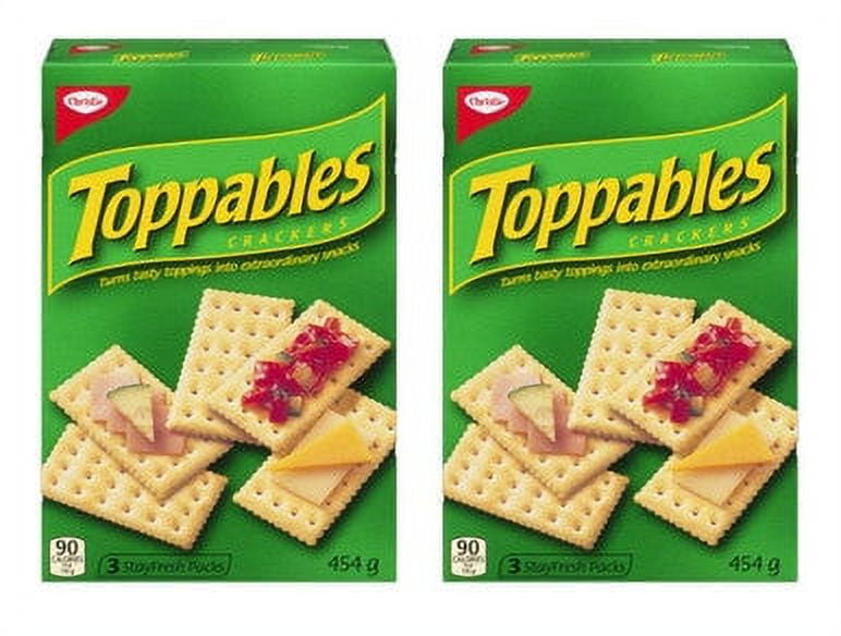 Christie Toppables Crackers 454g/16oz, (2-Pack) {Imported from Canada ...