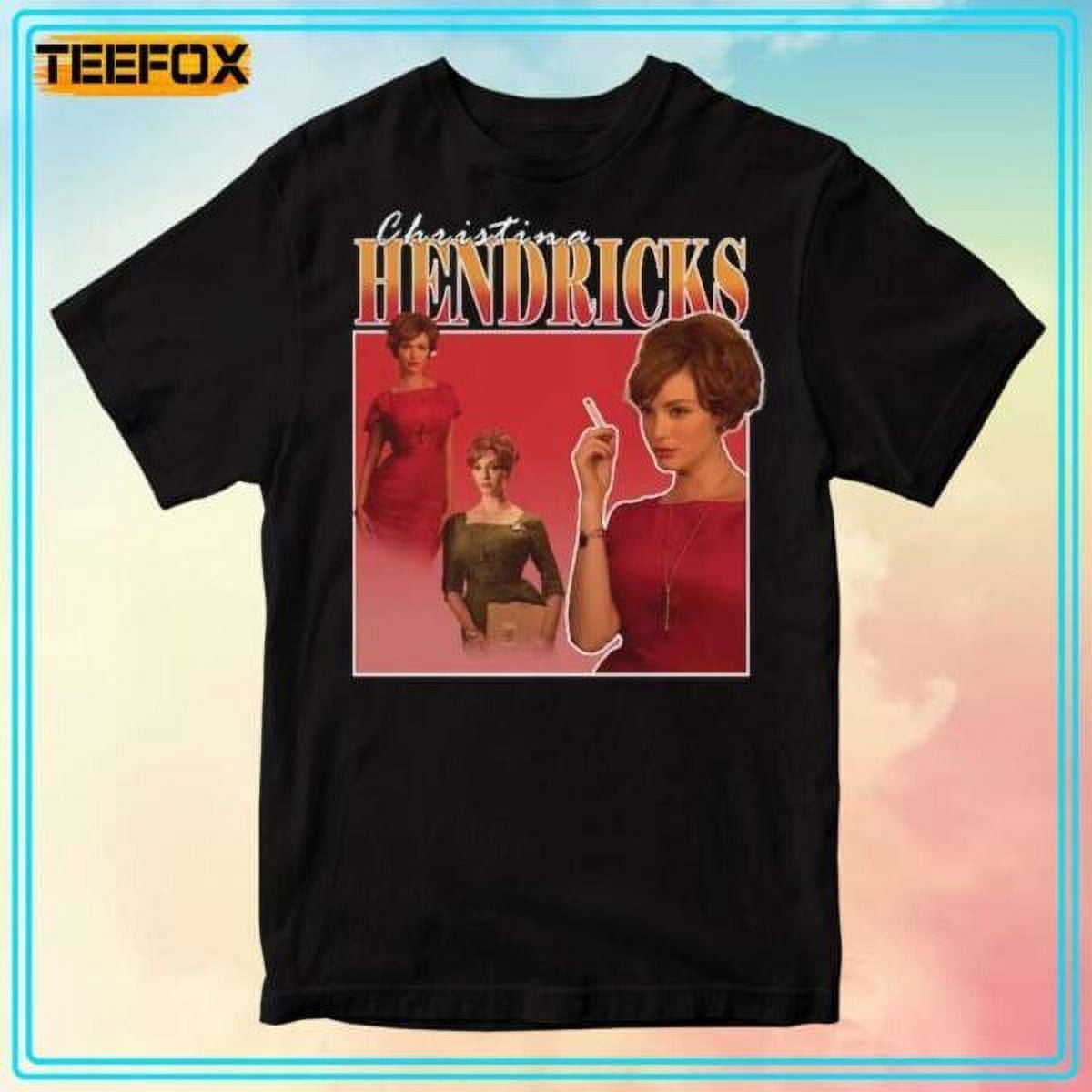 Christina Hendricks 90s Retro Style T-shirt - Walmart.com