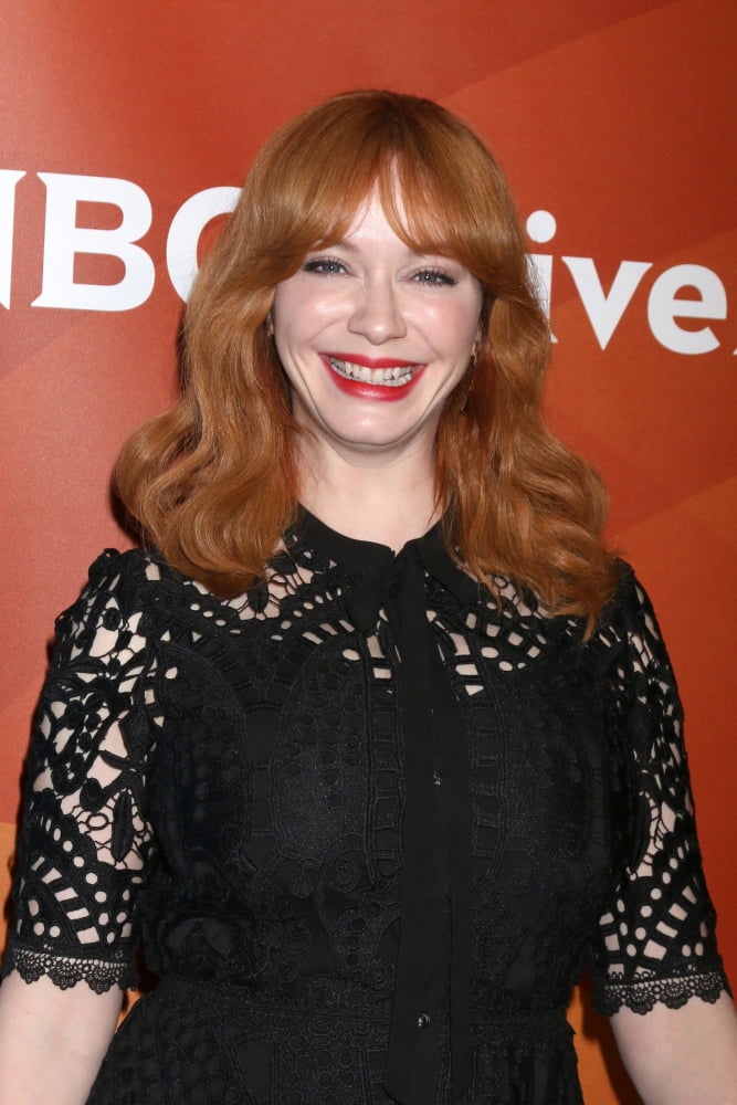 Christina Hendricks At Arrivals For Nbc Universal Tca Winter Press Tour 2018 The Langham ...