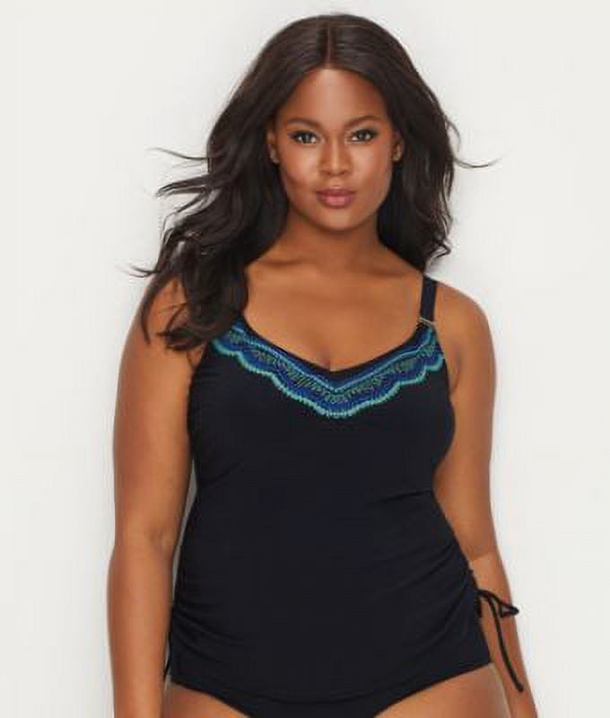 Christina Plus Size Sea Cove Underwire Tankini Top D-Cups - Walmart.com