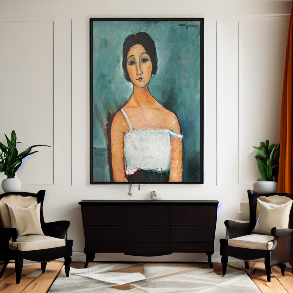 Christina by Amedeo Modigliani Poster Wall Art Reproduction, Unframed ...