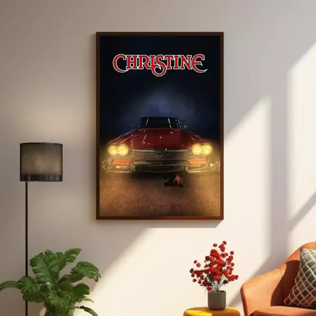 Christine (1983) Movie Poster, Classic Movie Christine Poster, Vintage ...