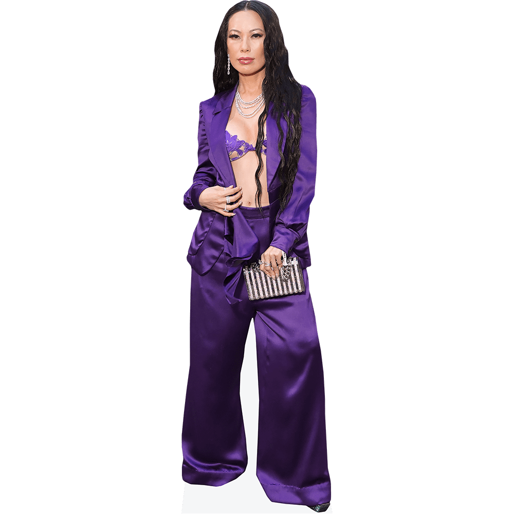 Christine Chiu (Purple) Mini Cardboard Cutout Standee - Walmart.com