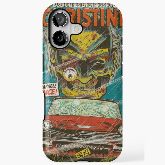 Christine Classic Horror Movie Retro Graphic Case iPhone 17 15 14 13 12 ...