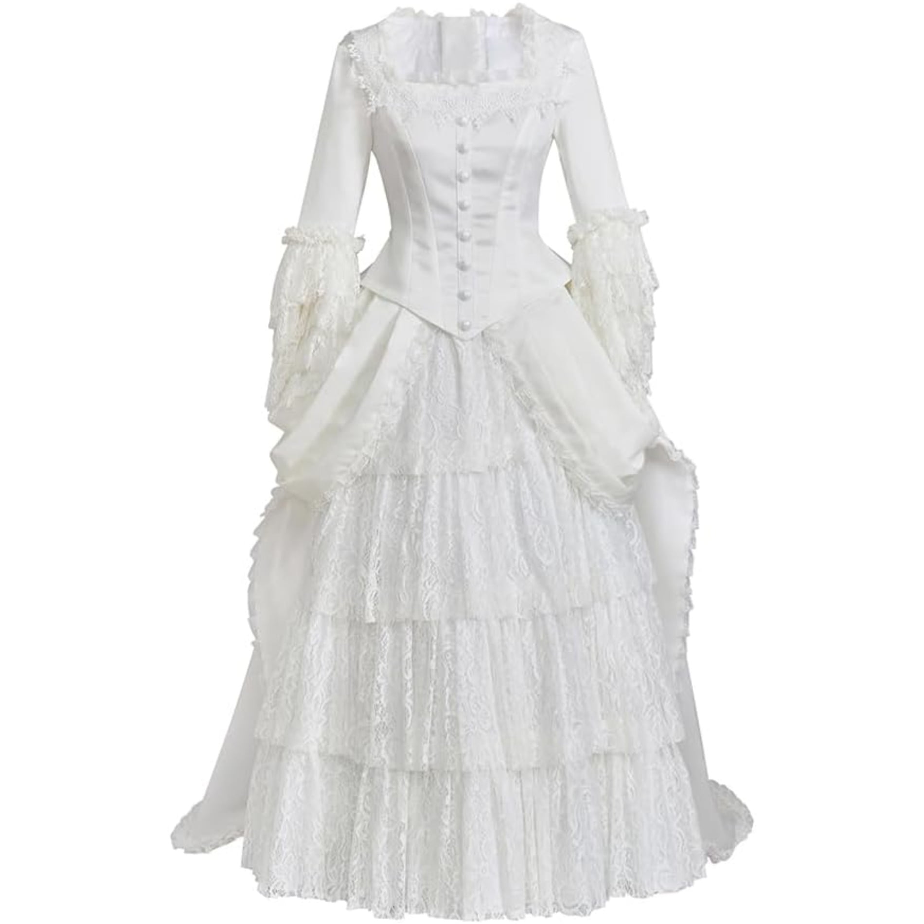 Christine Daae Costume Victorian Bustle Dress Musical Broadway Gown ...
