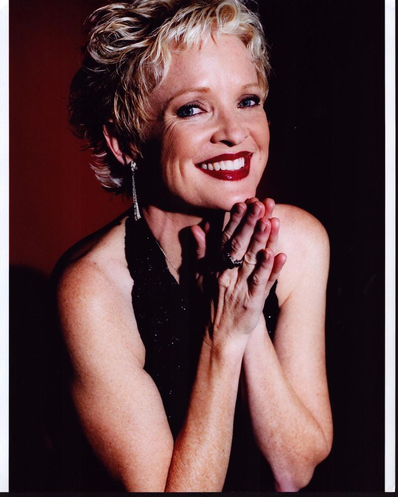 Christine Ebersole In Black Sparkle Dress With Hands Together Photo Print 16 X 20 Item
