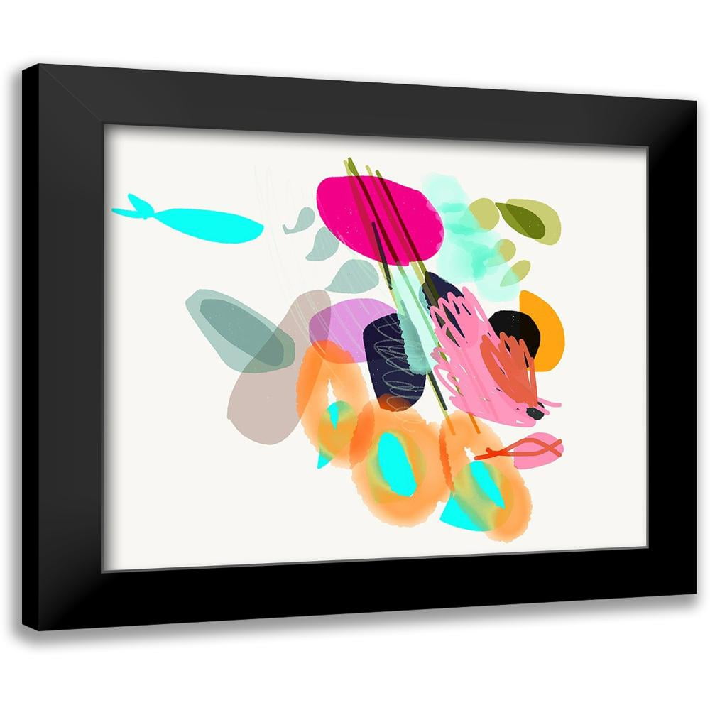 Christine, Niya 17x15 Black Modern Framed Museum Art Print Titled ...