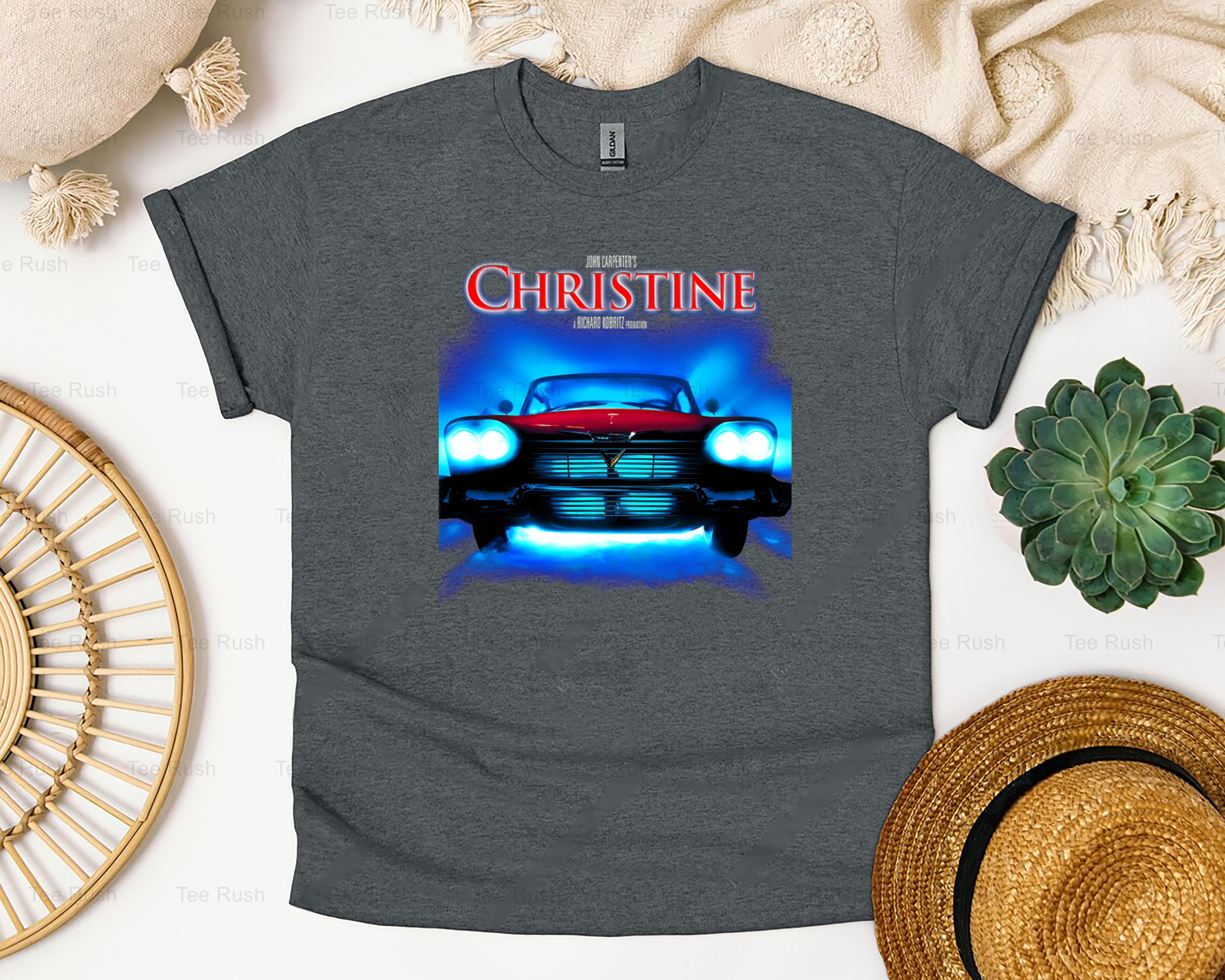 Christine Stephen King Horror Movie Plymouth Fury Car Moochie,T-Shirt ...