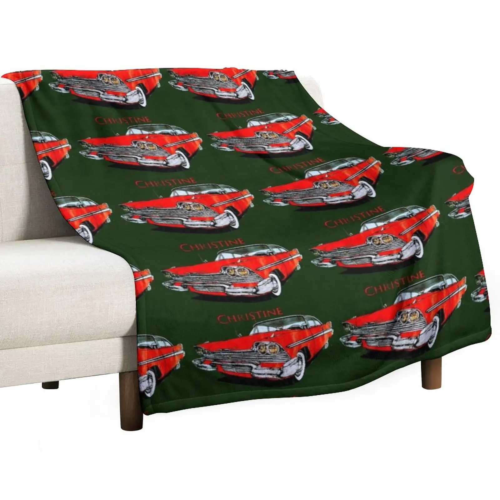 Christine the car Throw Blanket Sleeping Bag Luxury Designer Luxury St ...
