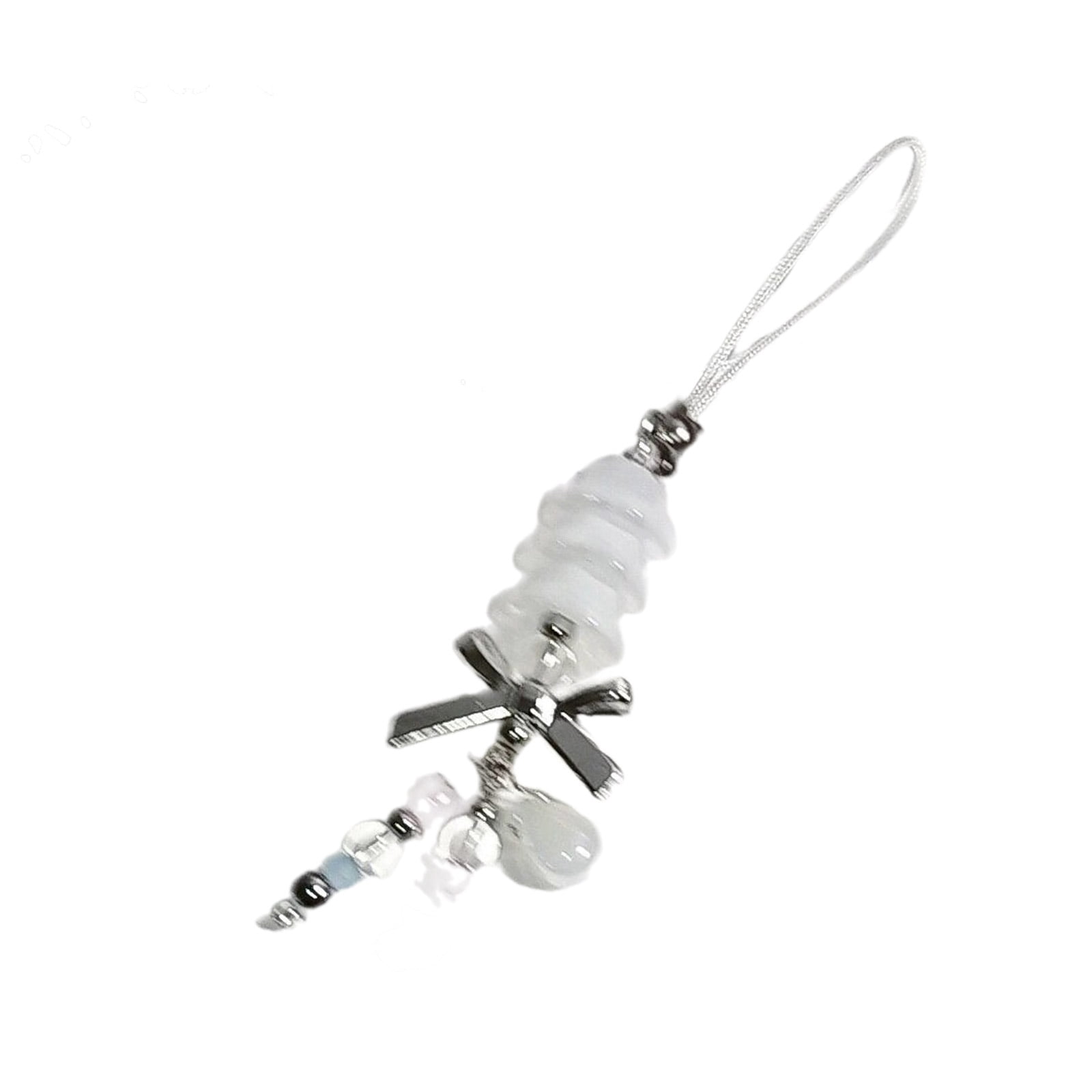 Christma Phone Lanyard Snowman Snowflake Pendant Keychain Anti-Lost ...