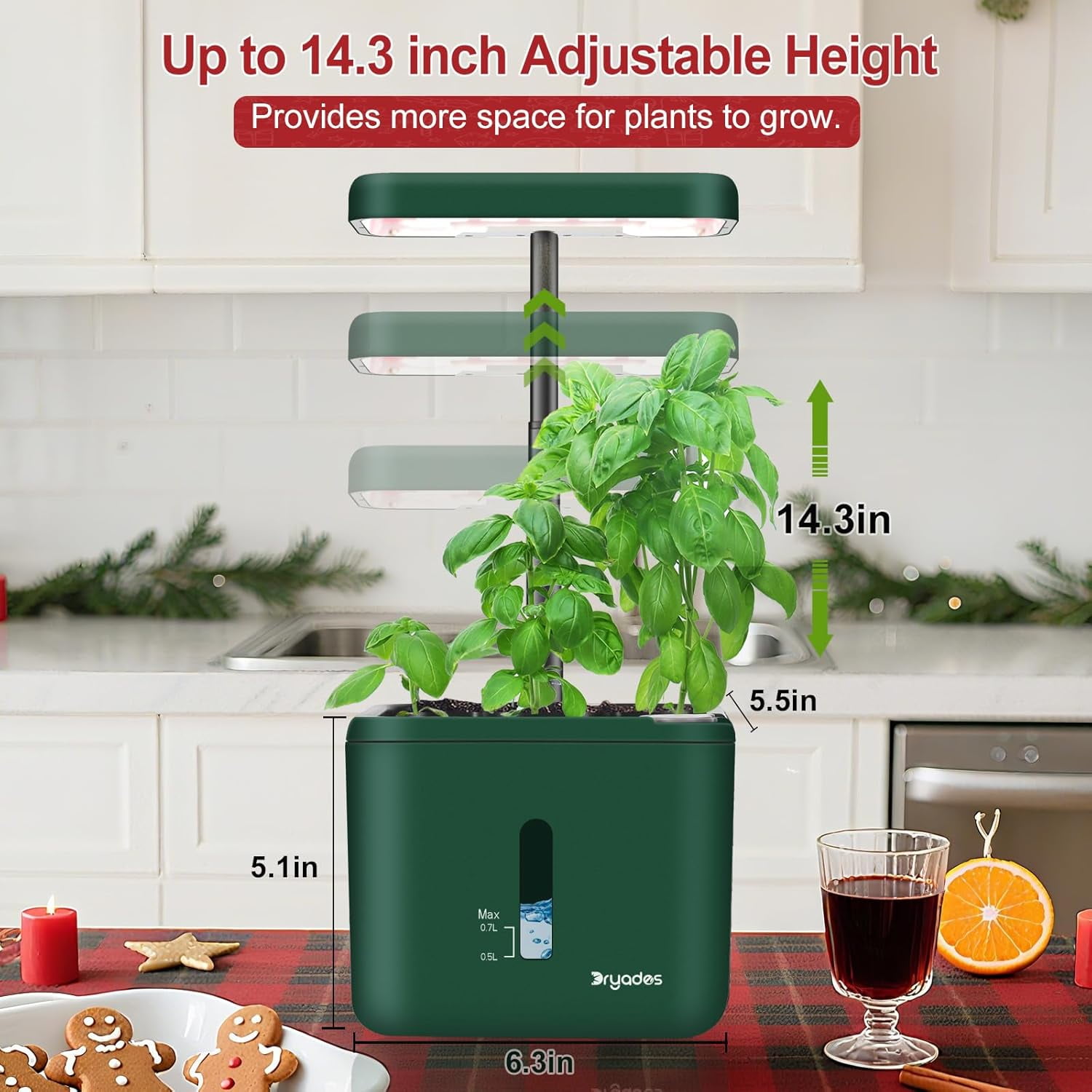 Christmas 2-Pack Indoor Planting System Smart Soil Growing Kit with 17 ...