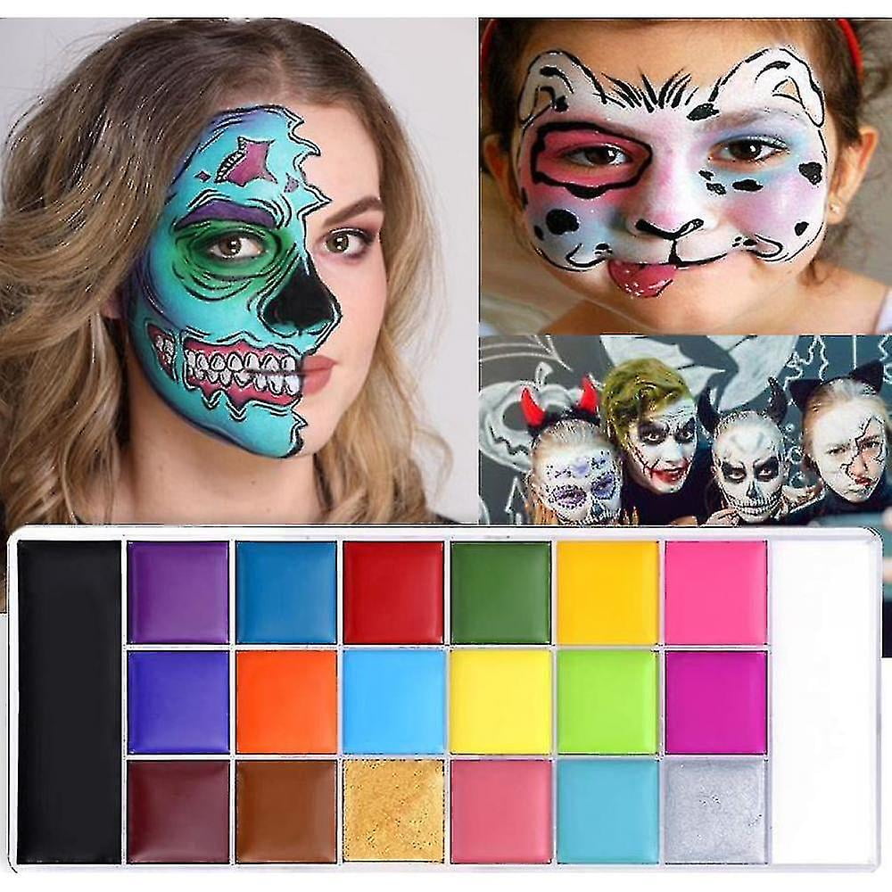 Christmas 20-color Face Paint Body Painting Oil Paint Set - Walmart.com
