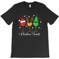 Christmas 2023 Spirits Wine Glasses Funny Holiday Party Graphic - Fan ...