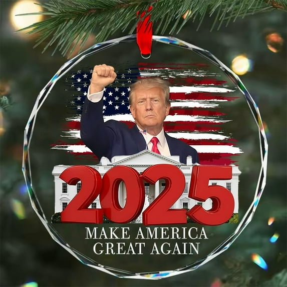 Christmas 2025 - Ornament - Glass Christmas Tree Decoration - 45-47 ...