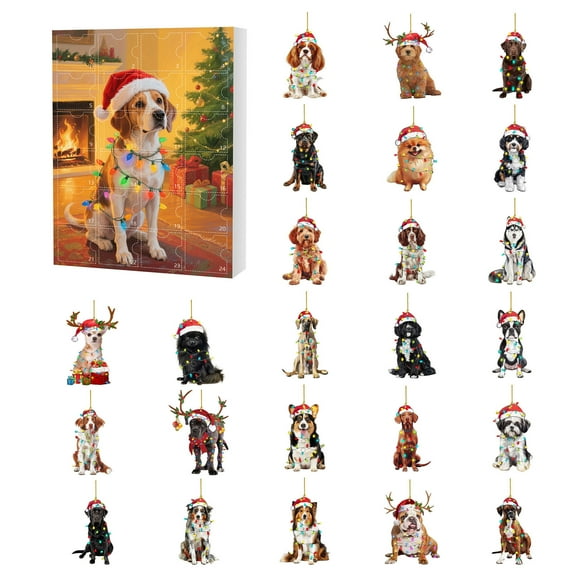 Christmas 2026 Advent Calendar with 24 Unique Collectible Pendants ...