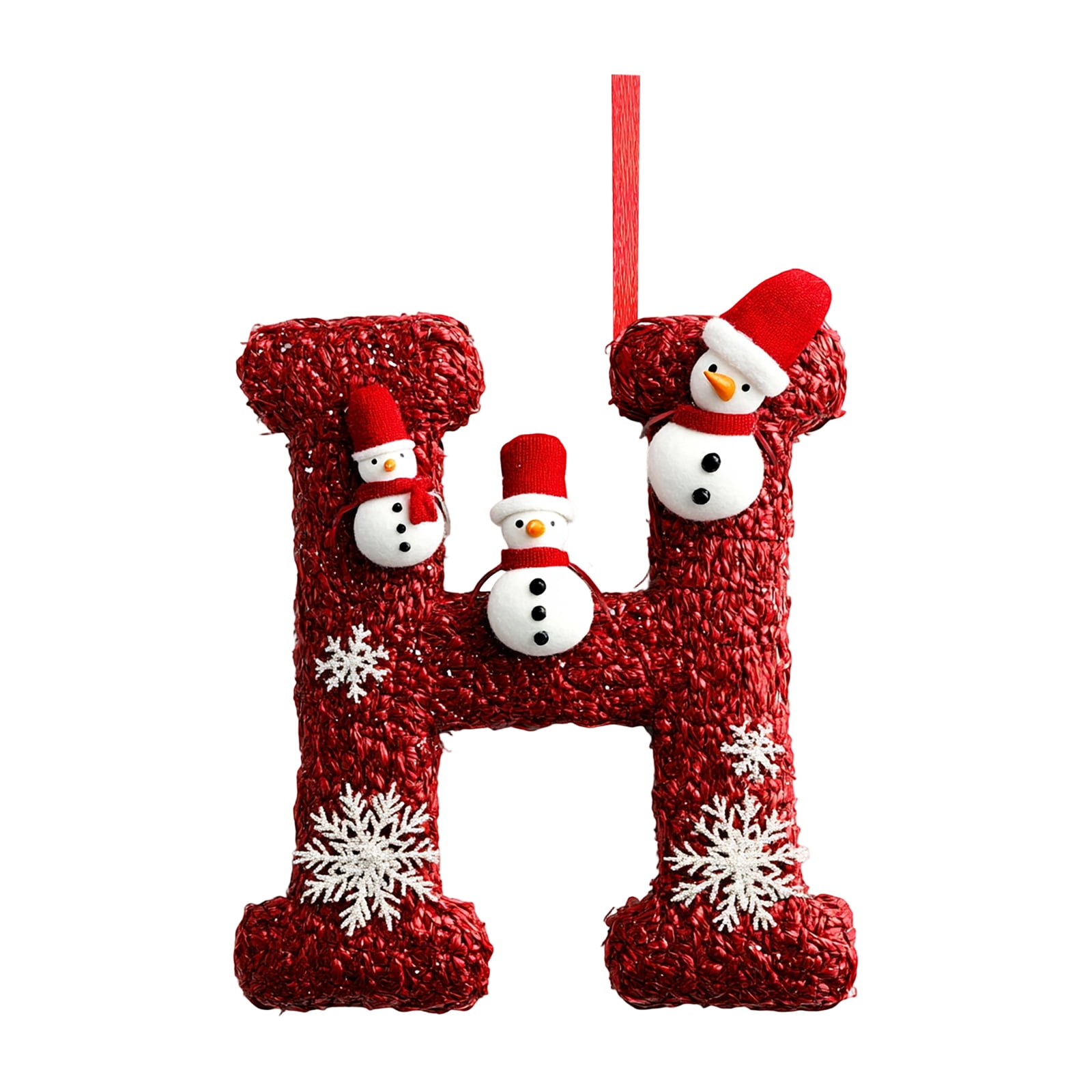 Christmas 26 Letter Ornaments 2025, Personalized Christmas Letter ...