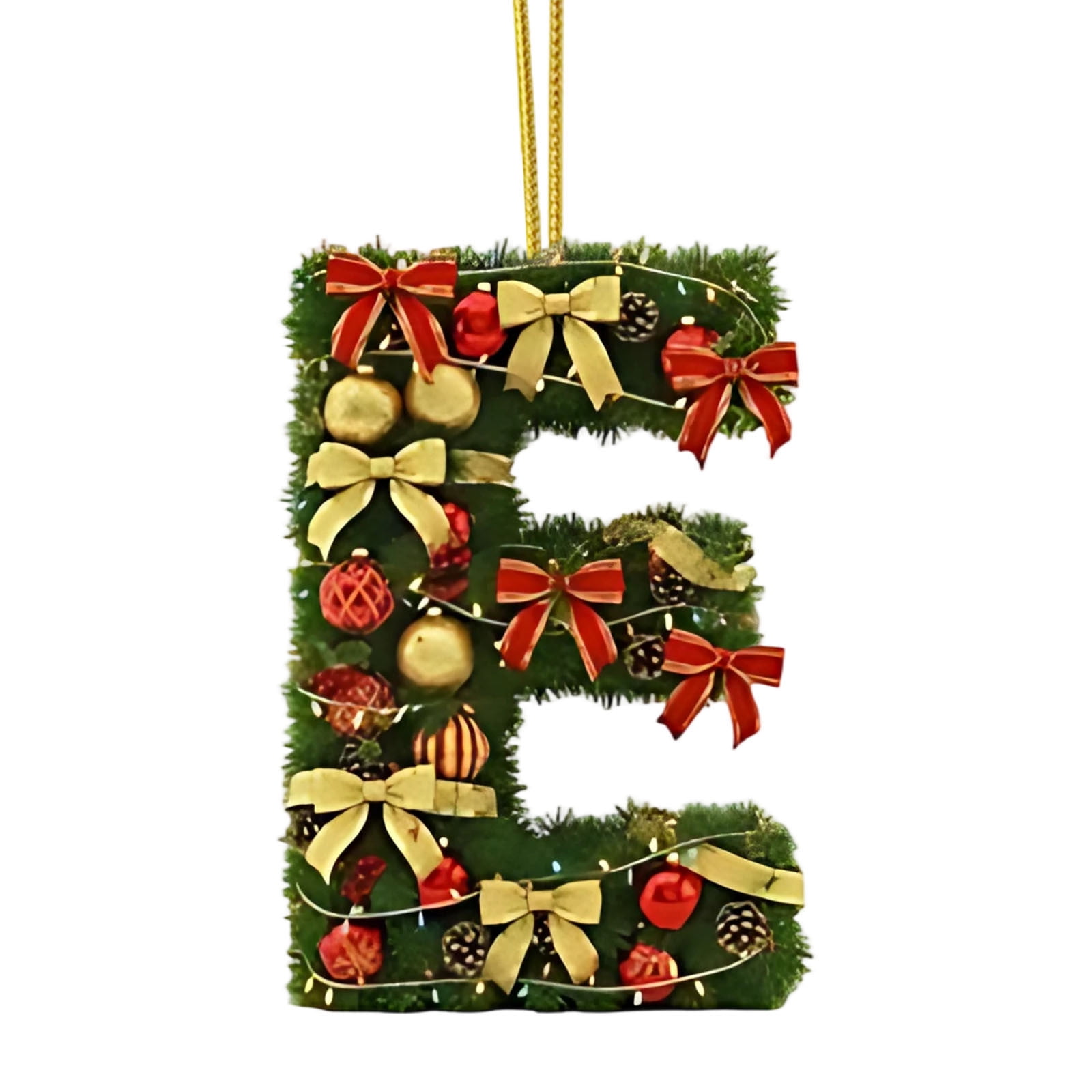 Christmas 26 Letters Decorations, Christmas Letters Ornaments A to Z ...