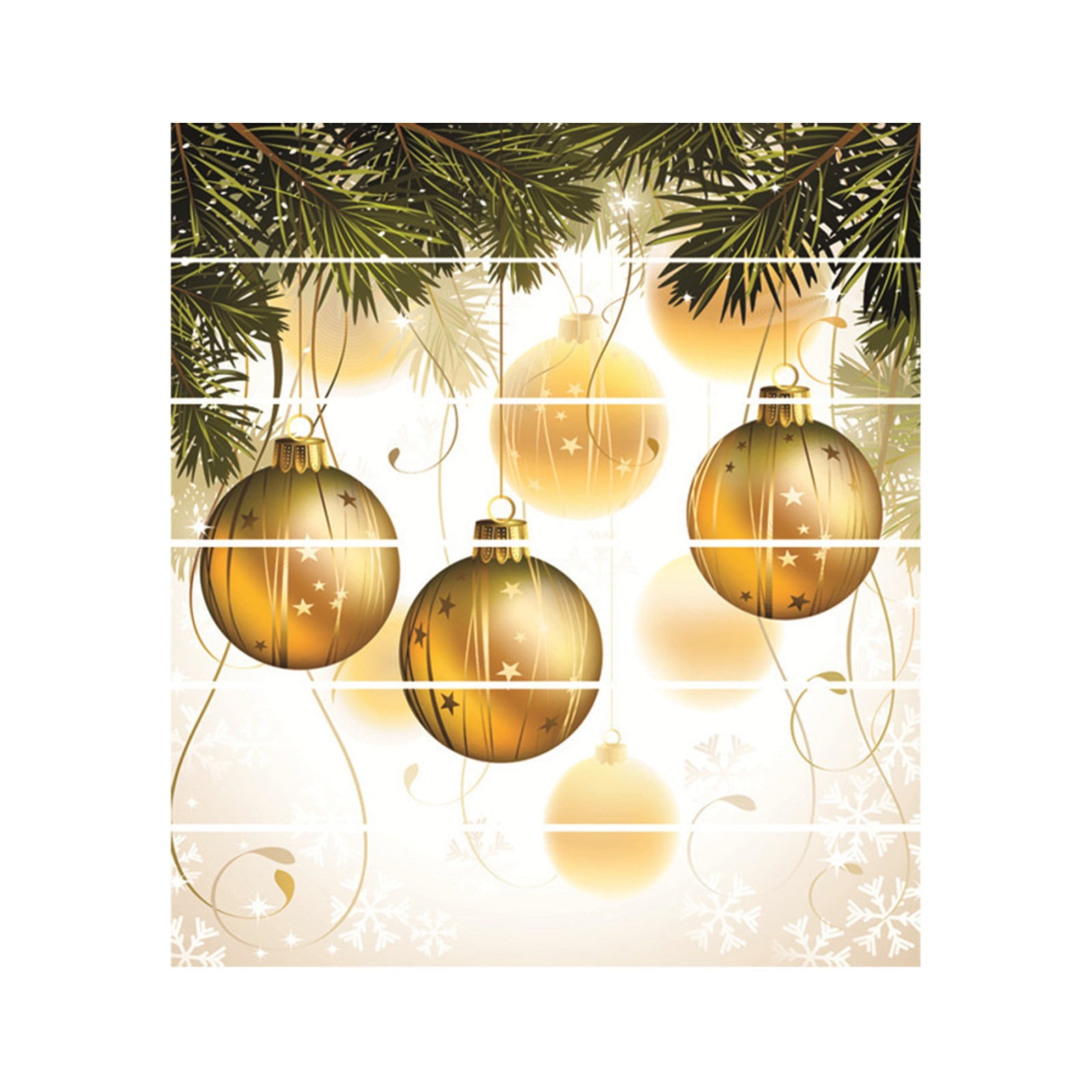 Christmas 3D Simulation Stair Wall Vinyl Decals Sticker Waterproof Wall ...