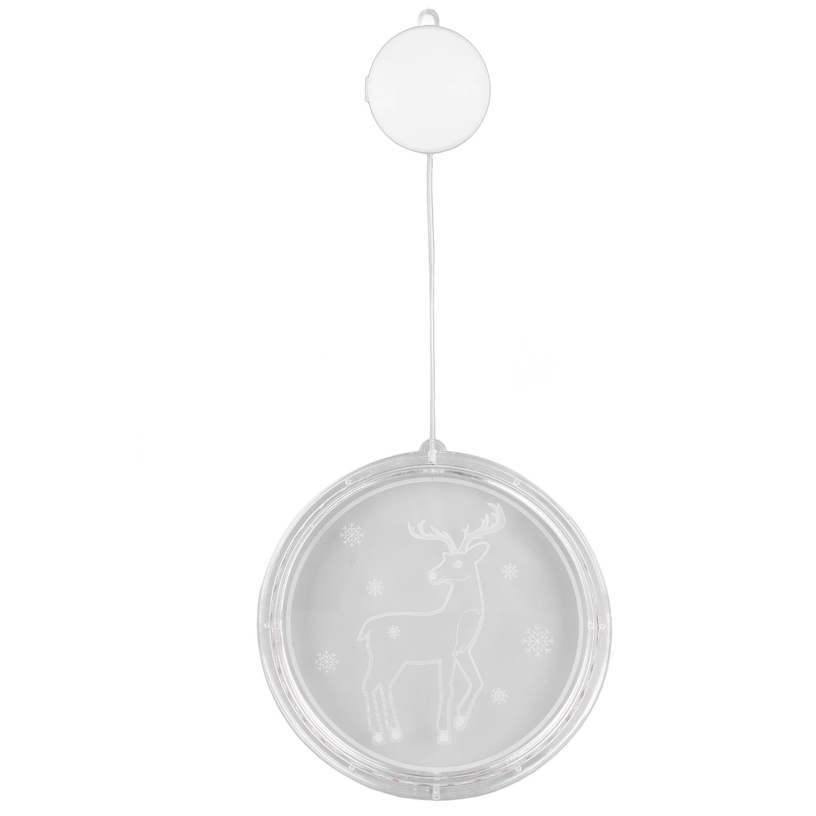 Christmas 3D Window Hanging Lights Clear Texture Exquisite Beautiful ...