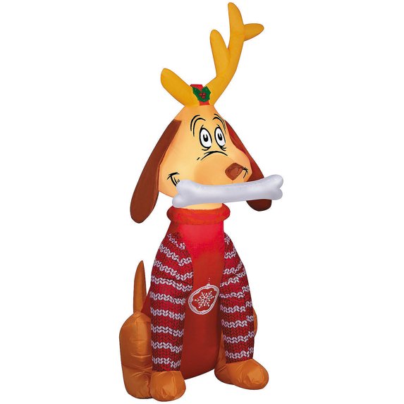 4 Ft. Airblown® Inflatable Dr. Seuss™ How the Grinch Stole Christmas ...