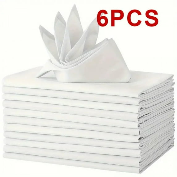 Christmas 40x40cm Table Cloth Napkins Durable Polyester Thicken ...