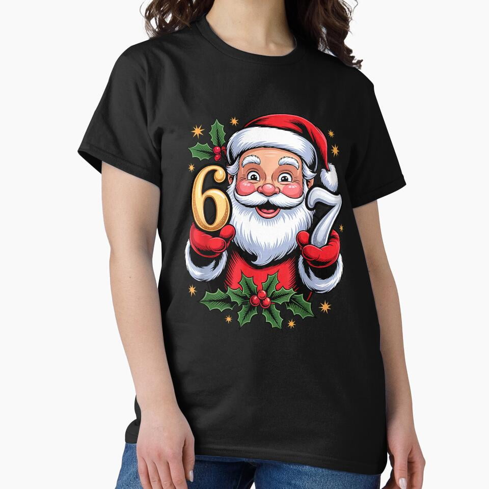 Christmas 67 Funny Xmas Six Seven Ugly Sweater Holiday Winter Art ...