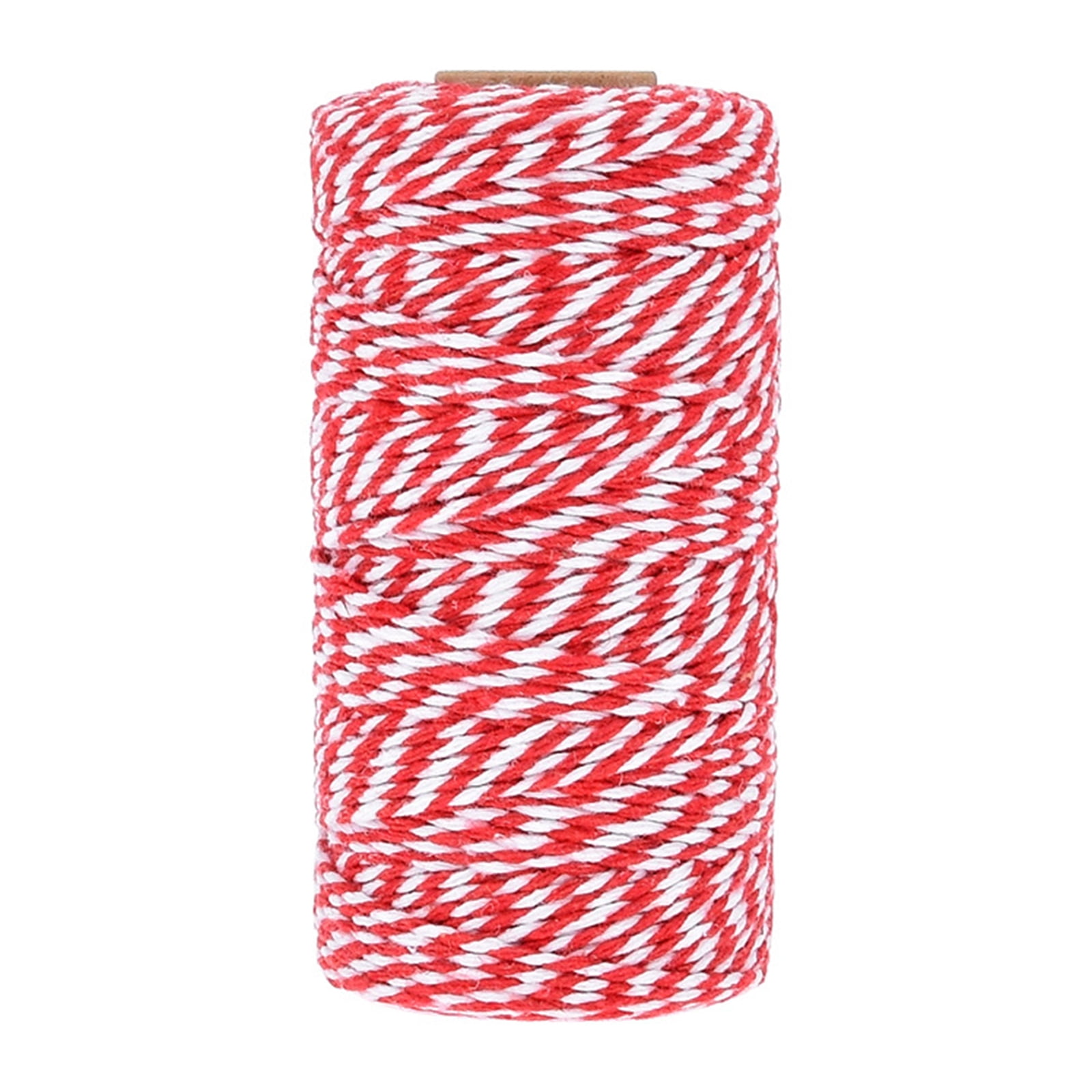 Christmas 984 Feet Cotton Rope Cord String 2mm Bakers Candy Rope Ribbon ...