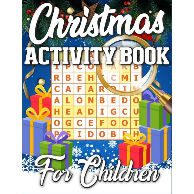 Christmas Activity Book For Children: A Unique Christmas Activity Book ...