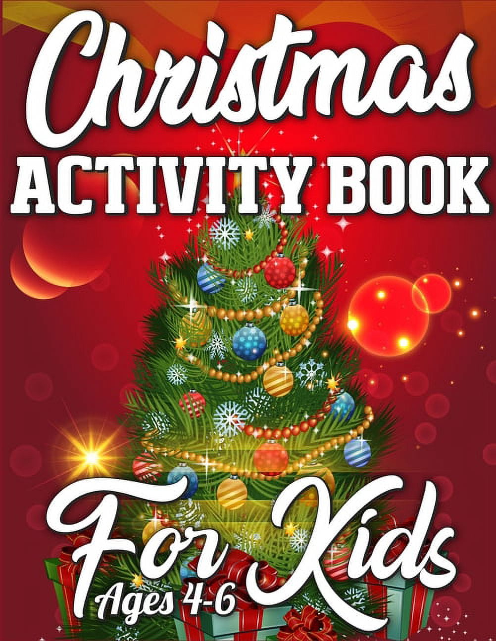 Christmas Activity Book For Kids Ages 4-6 : Christmas Activity Book ...