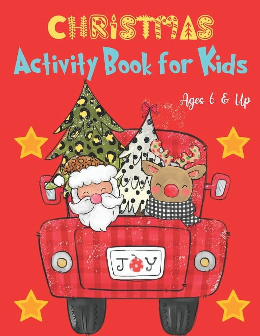 Christmas Activity Book for Kids Ages 6 & Up: A Creative Holiday ...