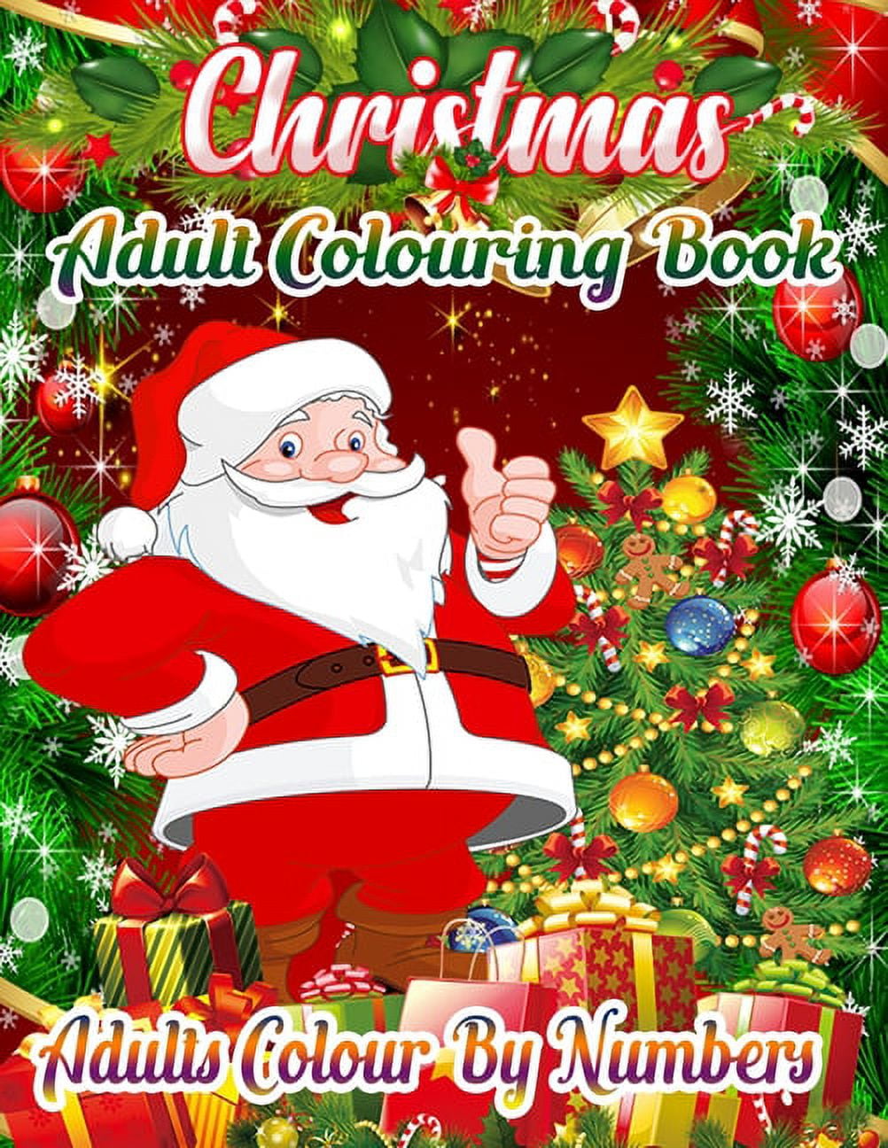Christmas Adults Colour By Numbers : 50 Color By Numbers Christmas ...